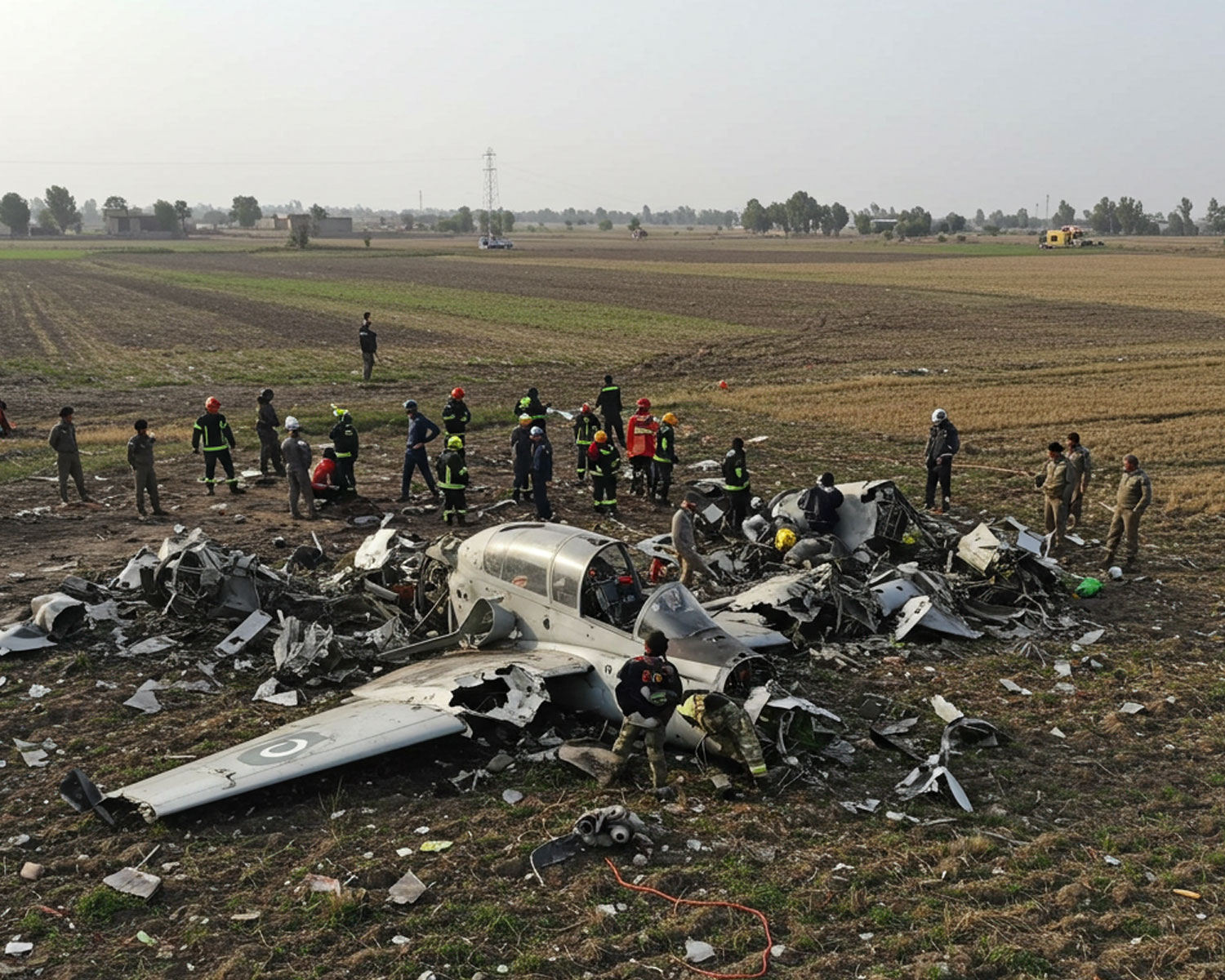 Pakistan Air Force Training Aircraft Crashes Near Risalpur – Envision ...